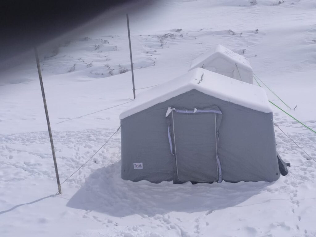 Inflatable Insulated Tent shelter – Tylak Defence